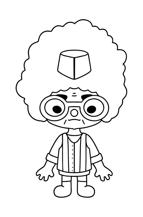 25+ Desene de colorat Toca Boca | Coloring-for-Kids.com