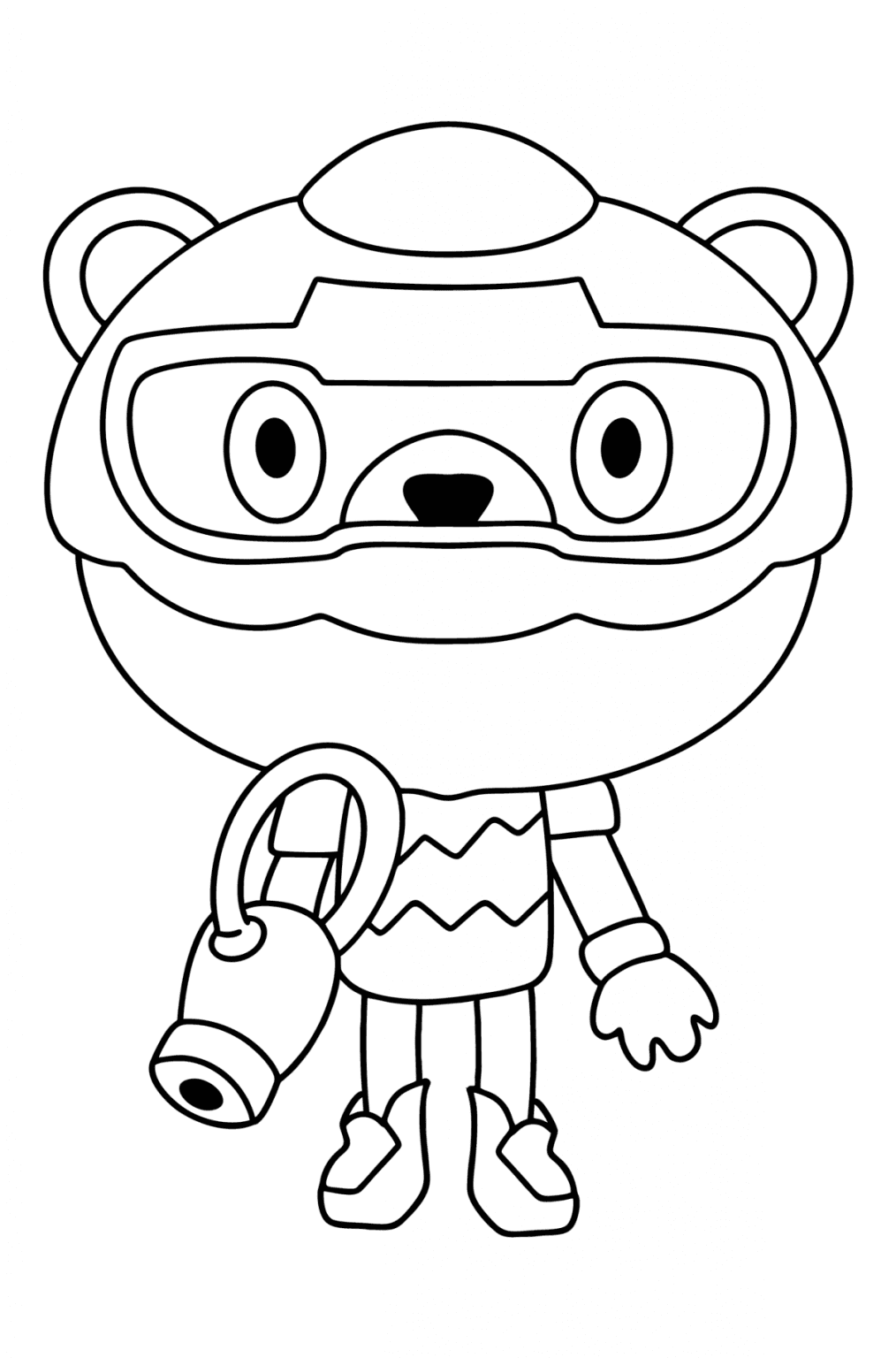 25+ Desene de colorat Toca Boca | Coloring-for-Kids.com