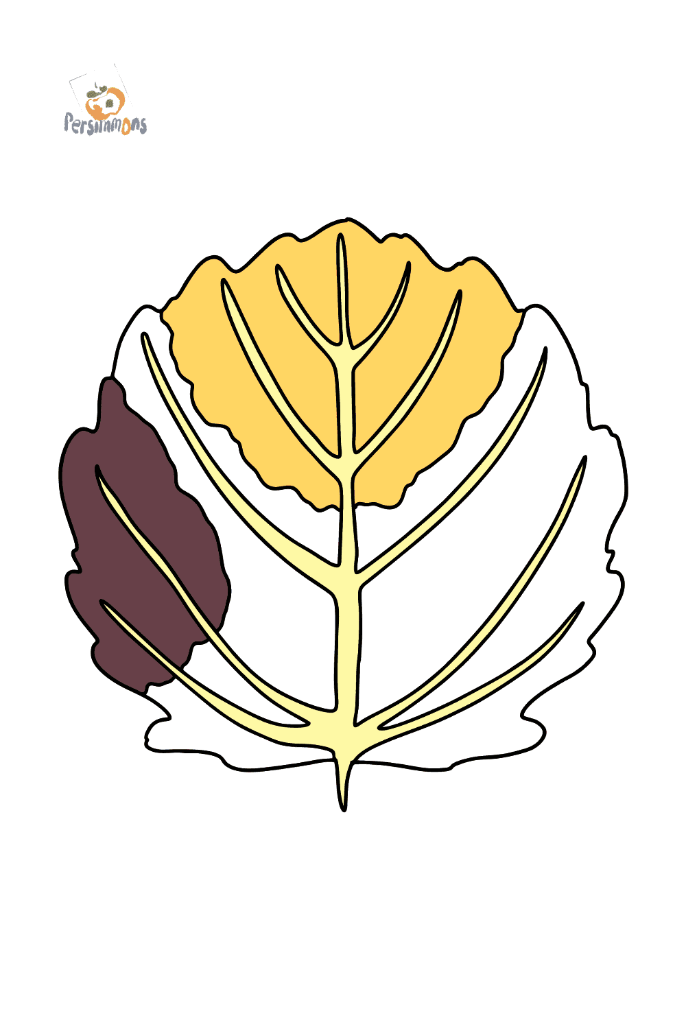 Aspen Leaf coloring page ♥ Online and Print for Free!