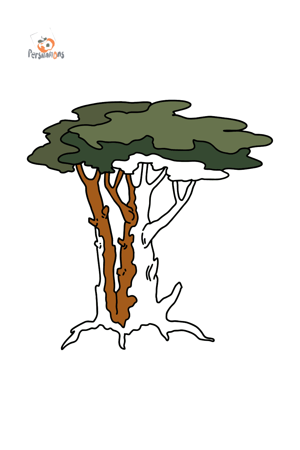 Pines coloring page for kids ♥ Online and Print for Free!