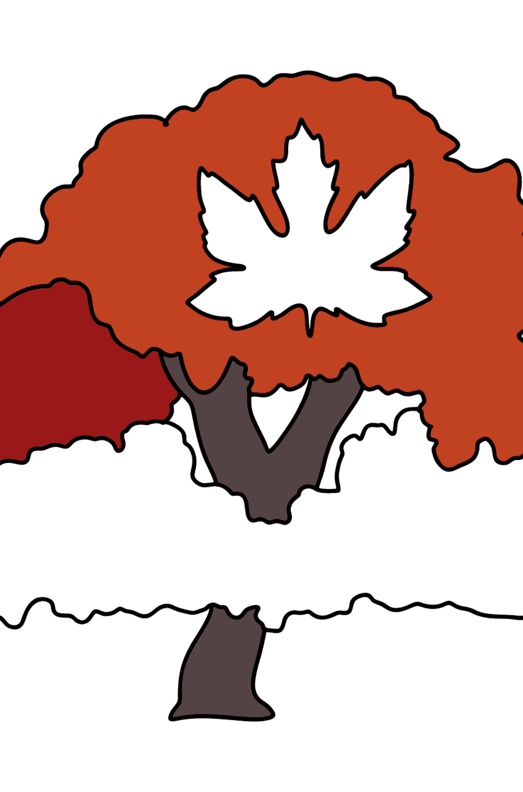 Kleurplaat bamboe - Online en uitprinten is gratis!