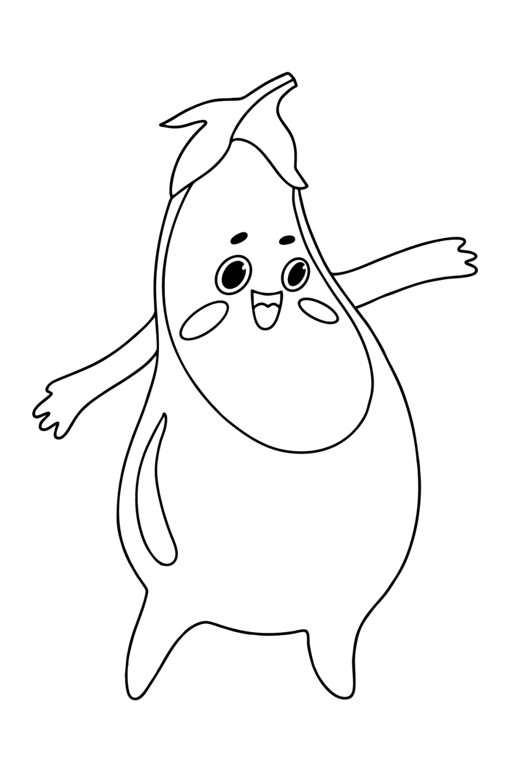 Dibujos de Vegetales para colorear ♥ Imprime y Colorea en Línea