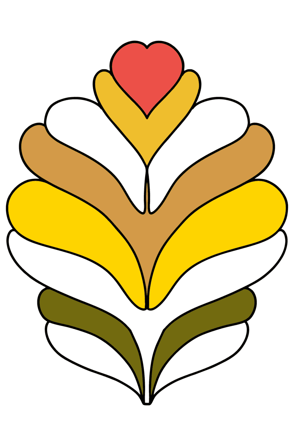 Zentangle Flowers coloring pages ♥ Online and Print for Free!