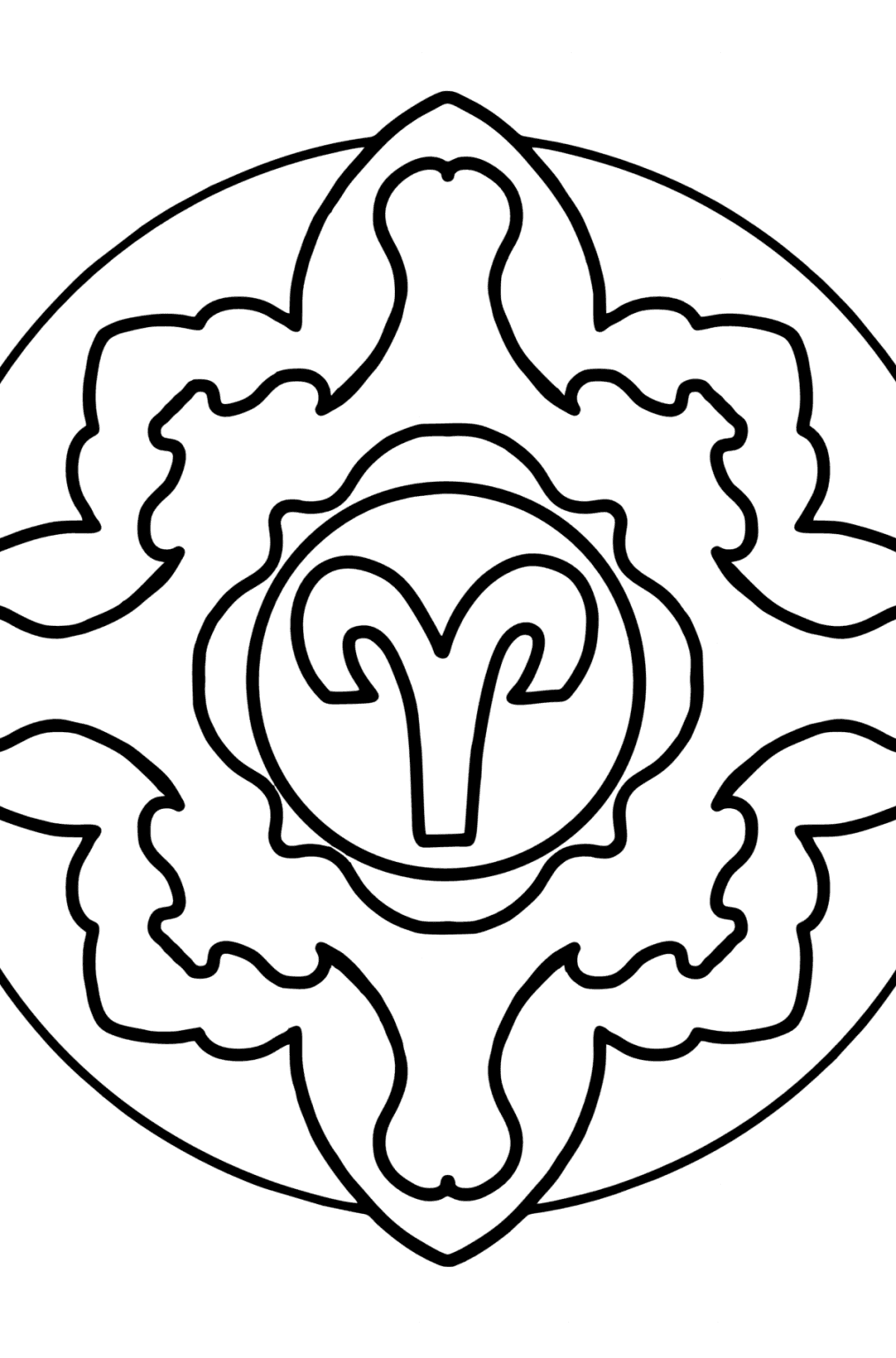 Zodiac Signs Coloring Pages - Download, Print, and Color Online!