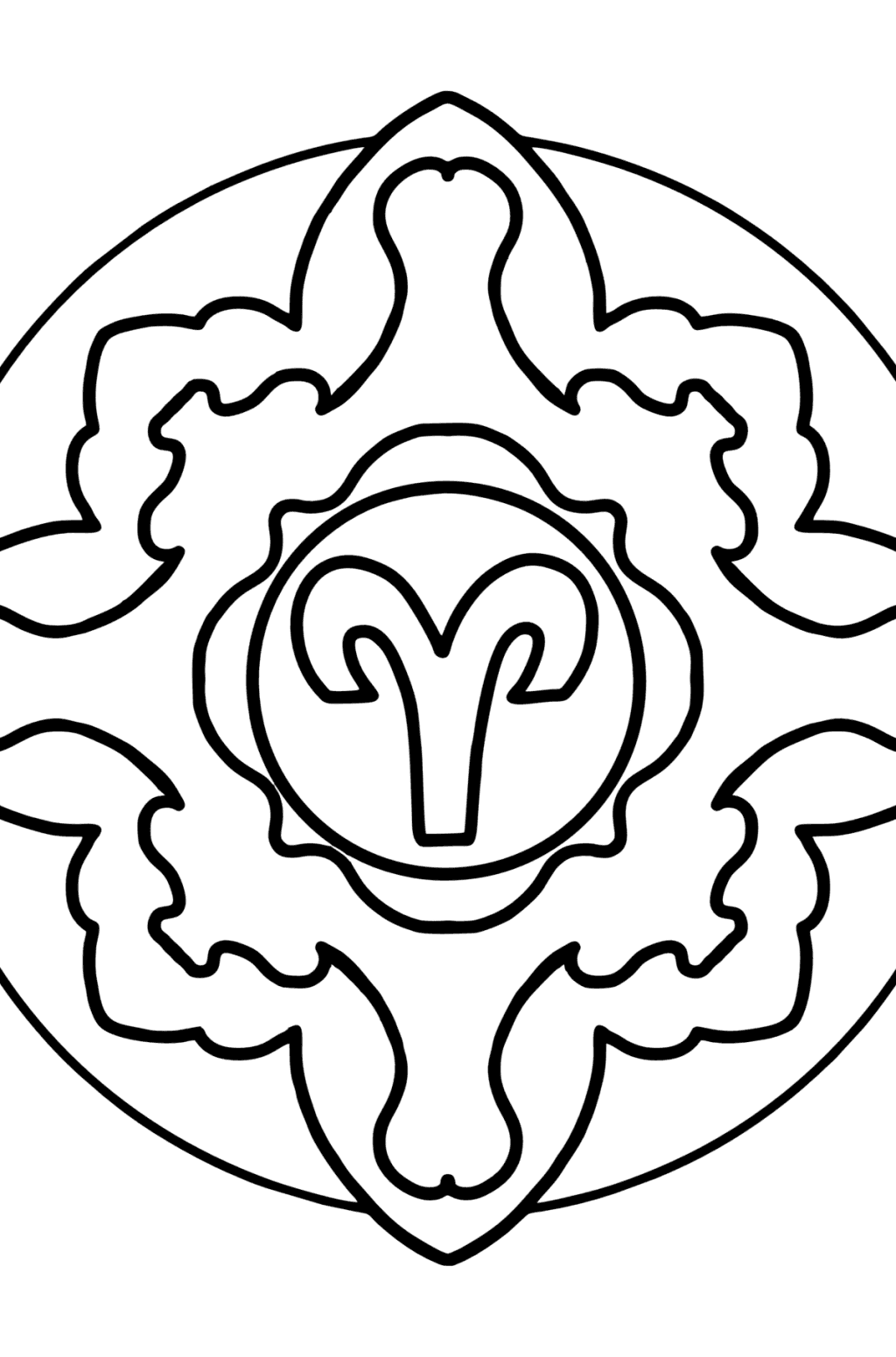 Zodiac Signs Coloring Pages - Download, Print, and Color Online!