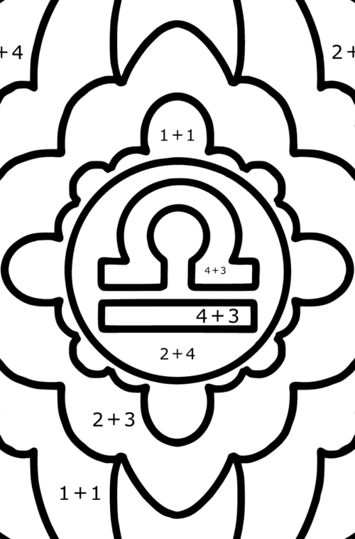 Desen de colorat Balanta ♥ Online și Imprimați Gratuit!