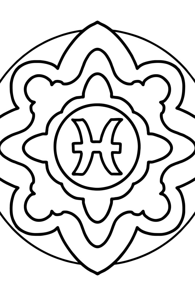 Zodiac Signs Coloring Pages - Download, Print, and Color Online!