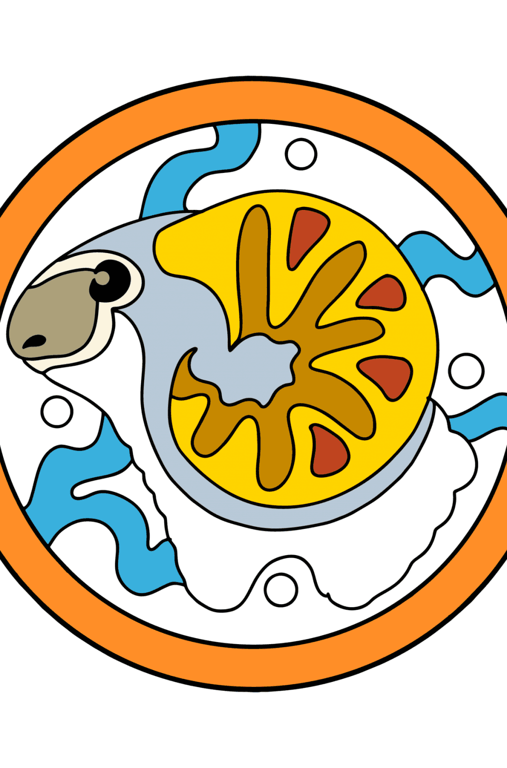 Desen de colorat Balanta ♥ Online și Imprimați Gratuit!